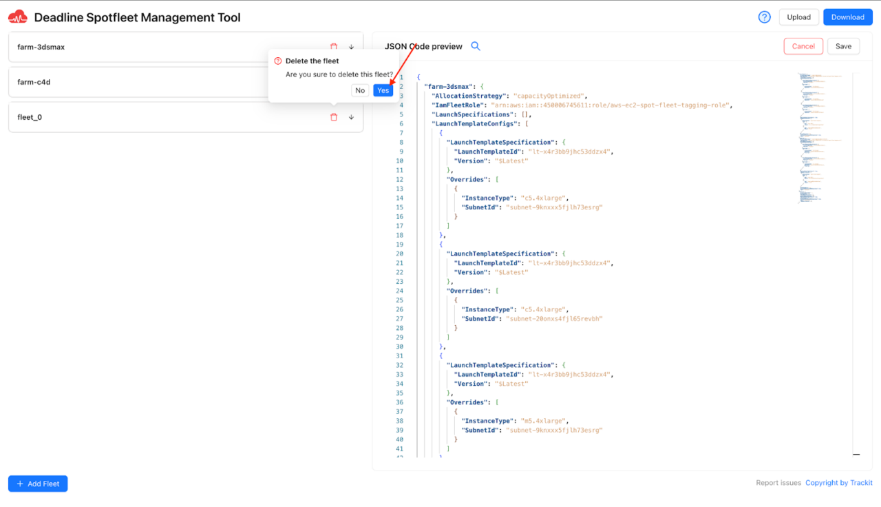 SFMT: Simplifying Spot Fleet Configuration for Deadline Render Farms